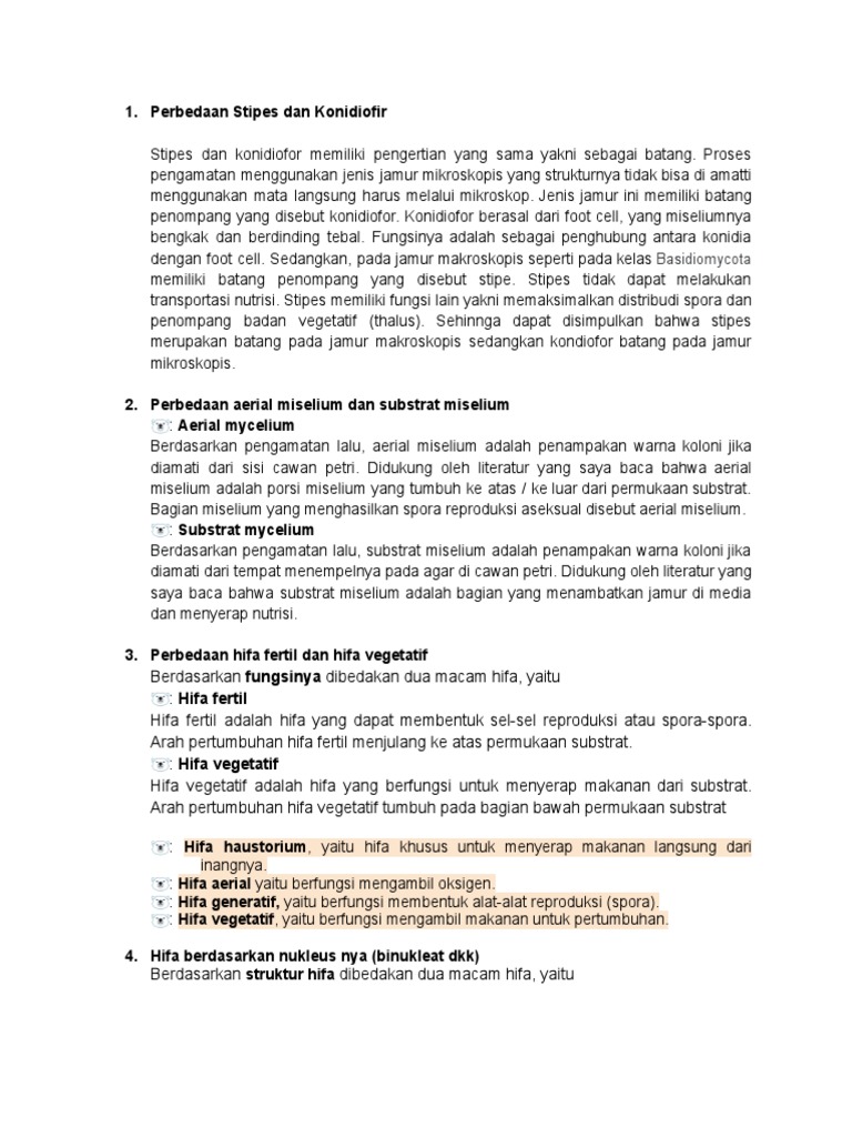 Kapang Dan Khamir | PDF