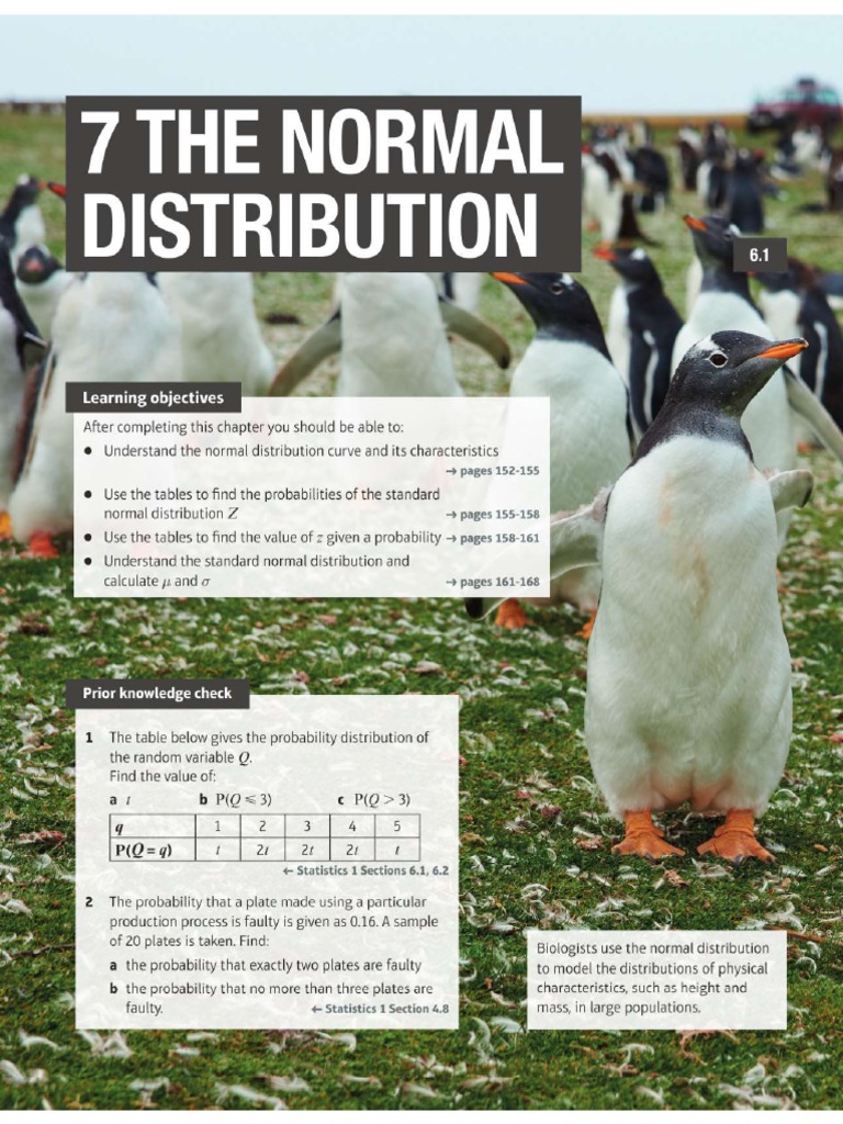 Normal Dist Chapter | PDF