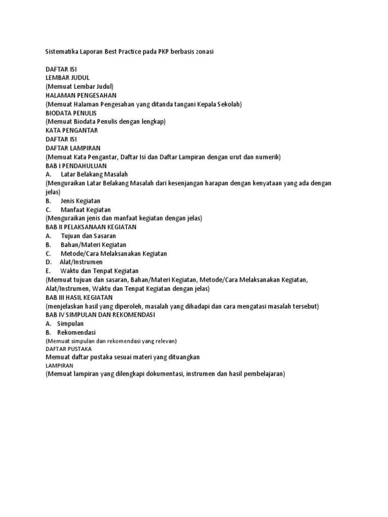 Contoh Best Practice PKP | PDF