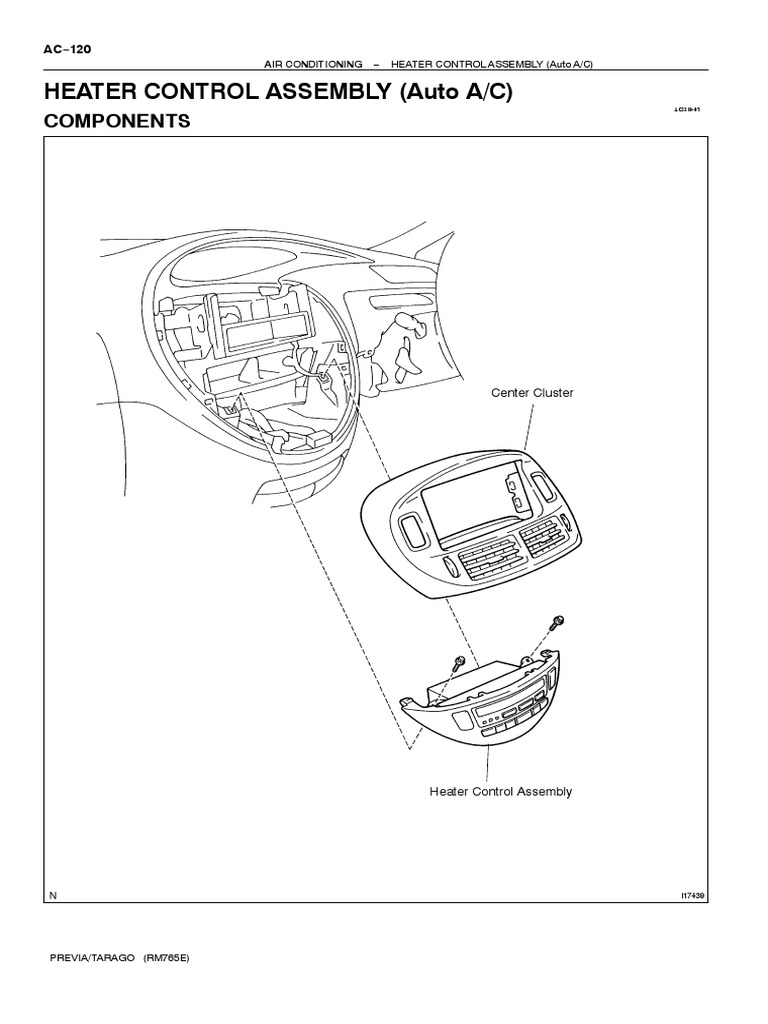 AC HEATER Control Assembly | PDF
