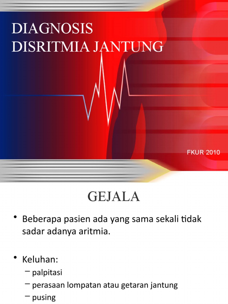 Diagnosa Aritmia Jantung dan Gejalanya | PDF