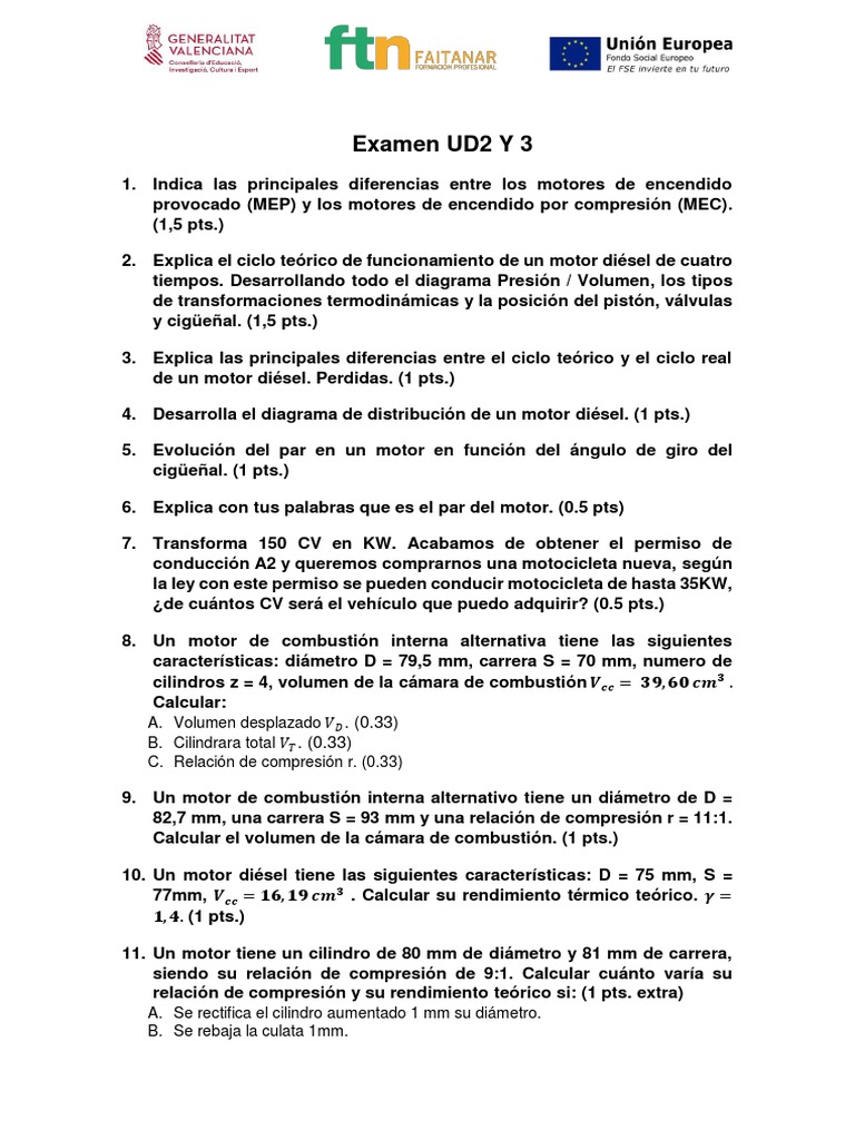 Examen UD2 y 3 | PDF | Métodos y materiales de enseñanza