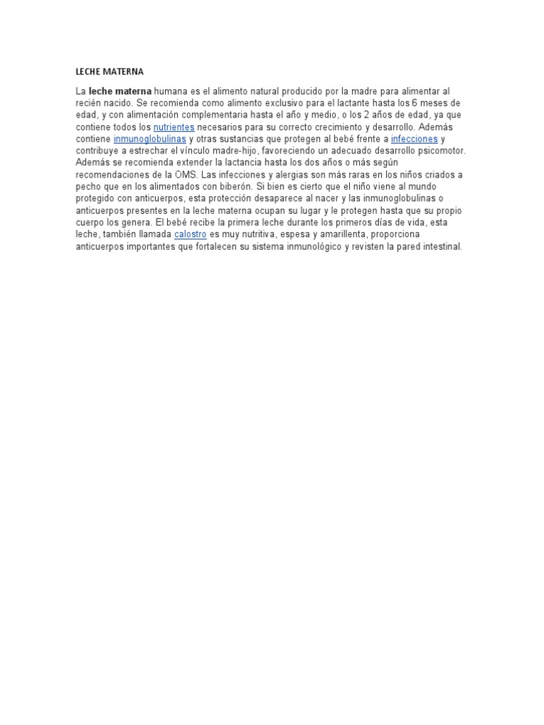 Levhe Materna | PDF