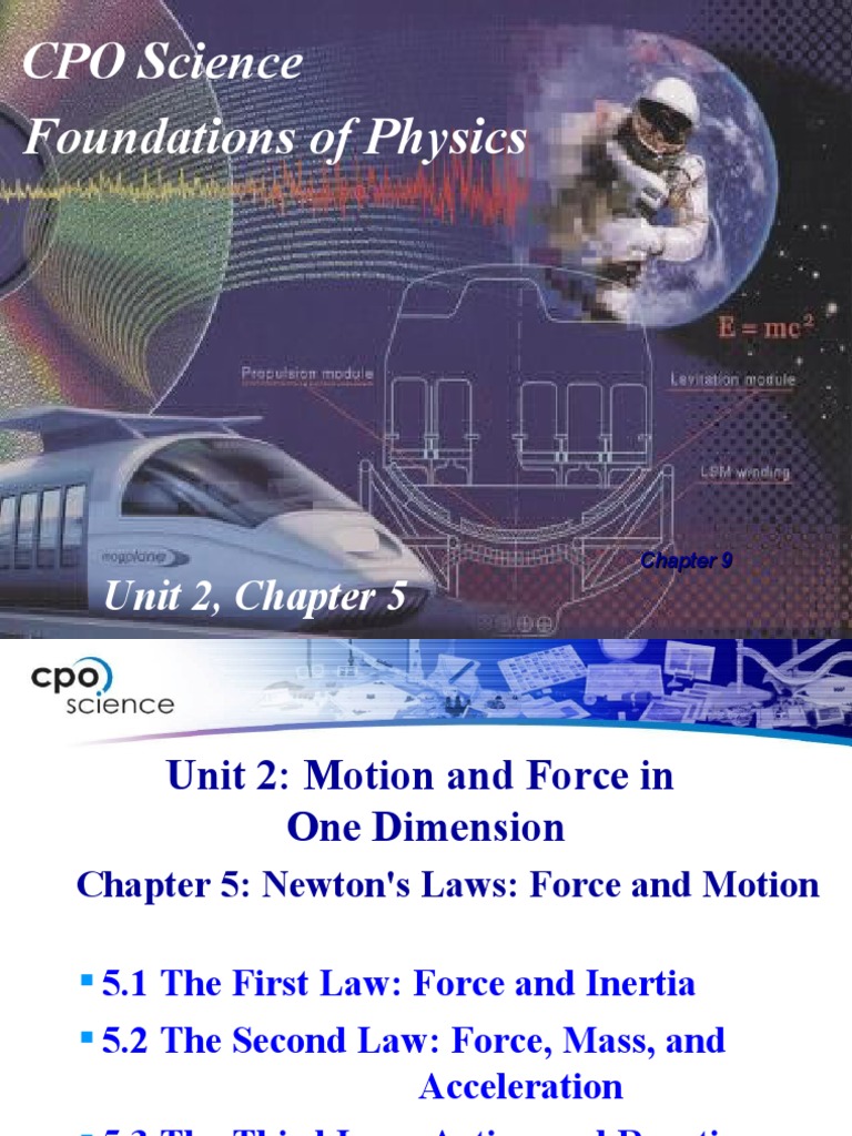 CPO Science Foundations of Physics: Unit 2, Chapter 5 | Download Free ...