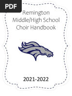 Hand Signals For Choral Conducting | PDF | Song Structure | Choir