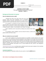 Science 5 Quarter 1 Week 4 | PDF | Combustion | Candle