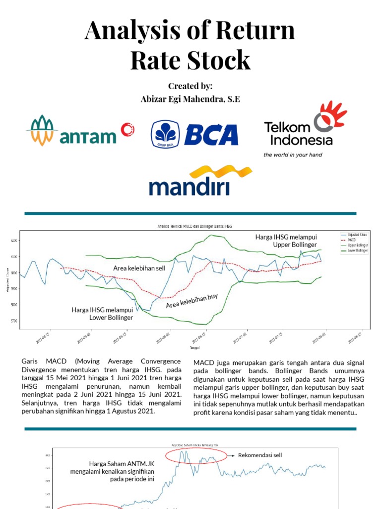 Analysis of Return Rate Stock | PDF