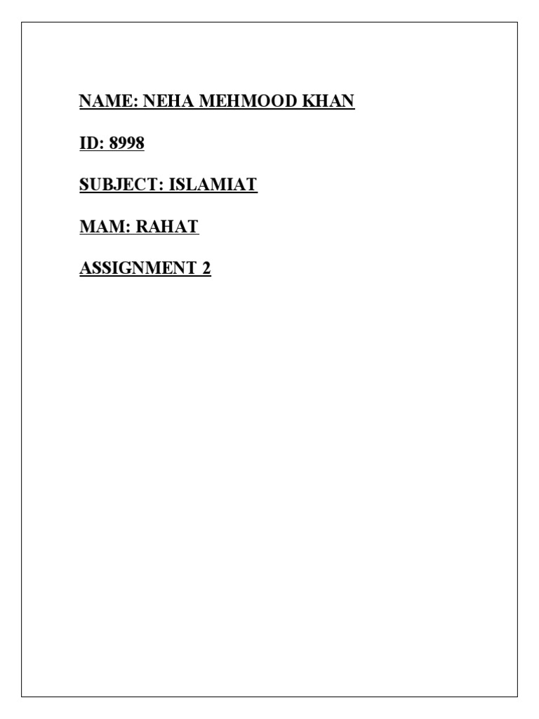 Neha8998 Isl Assignment 2 | PDF | Sindh | Punjab