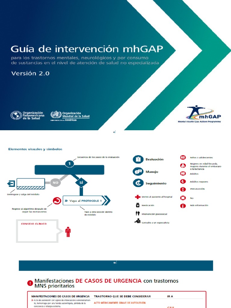 Algoritmos Mhgap | PDF