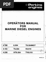 PERKINS ENGINE Identification Serial Number | Turbocharger | Propulsion