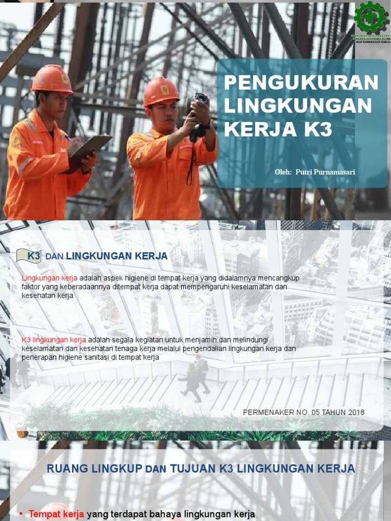 08 Pengukuran k3 Lingkungan Kerja (PUTRI) | PDF