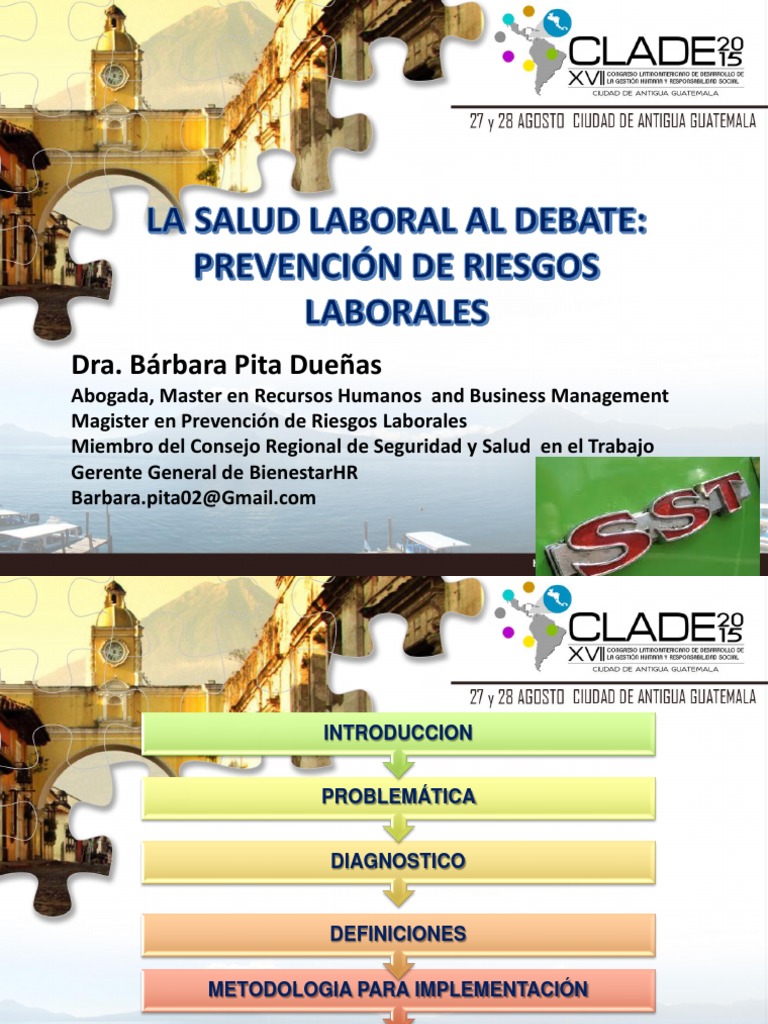 Barbara Pita | PDF | Seguridad y salud ocupacional | Ciencias de la Salud