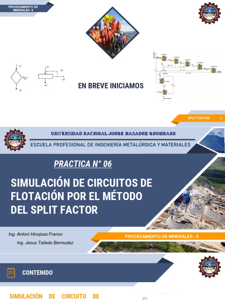 G-2practica N6 Split Factor | PDF | Cobre | Mineral