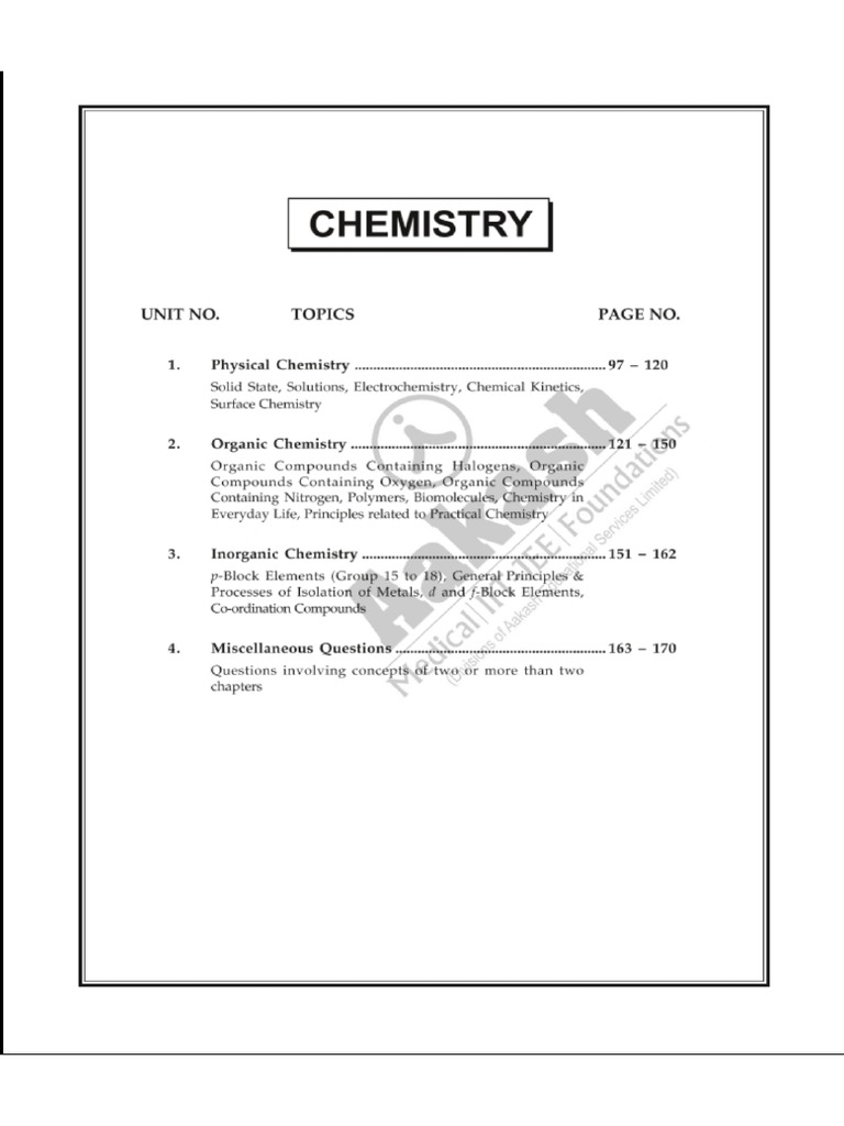 Physical Class 12 Success Achiever by Aakash | PDF