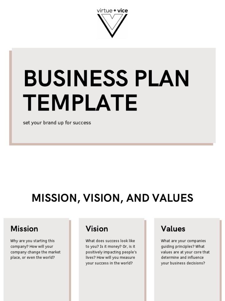 Clothing Line Business Plan Template | PDF | Swot Analysis | Sales