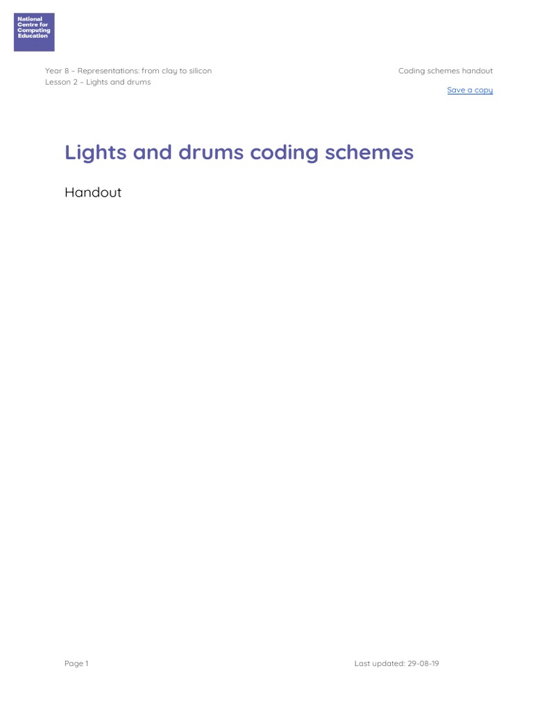 Exploring Various Coding Schemes Through the Ages: An Overview of ASCII ...