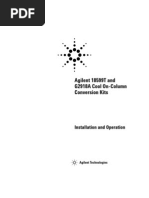 GC Column Instalation | PDF | Nut (Hardware) | Mechanical Engineering