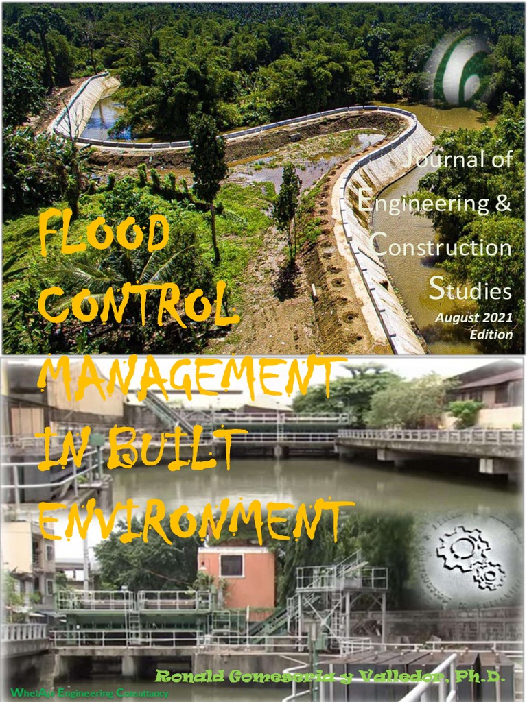 Flood Control Management in Built Environment | PDF | Storm Drain | Flood