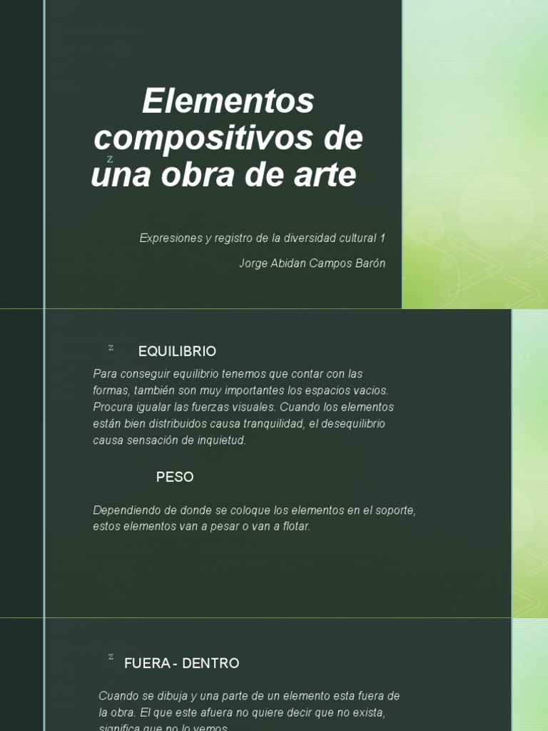 Elementos Compositivos | PDF