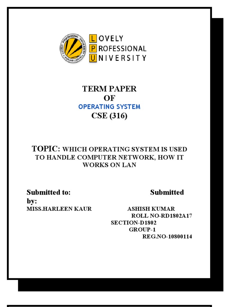 TP Os Cse 316 Complete | PDF | Art | Technology & Engineering