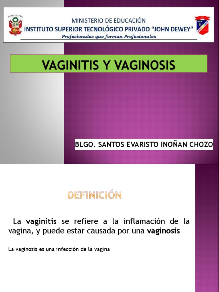 Vaginitis - Vaginosis JD | PDF | Enfermedades y trastornos | Medicina CLINICA