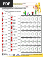 Mandala de Sumas y Restas Algebraicas | PDF