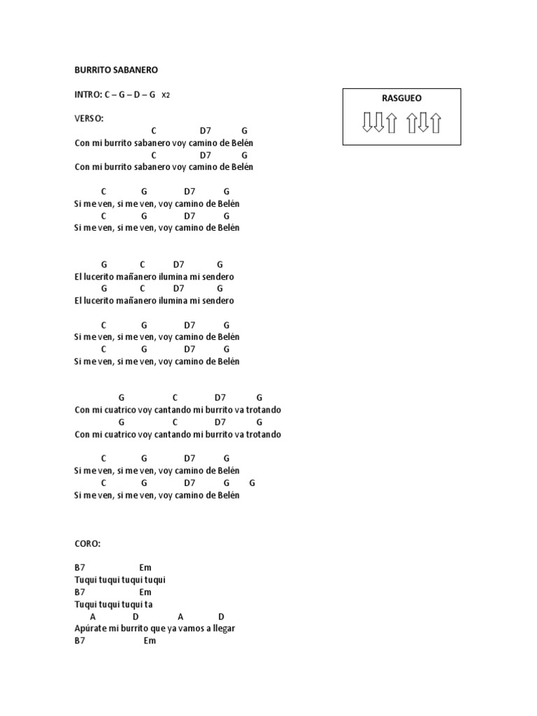 Burrito Sabanero | PDF