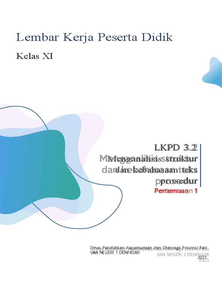 3 LKPD | PDF | Karier & Perkembangan | Kajian Bahasa Asing
