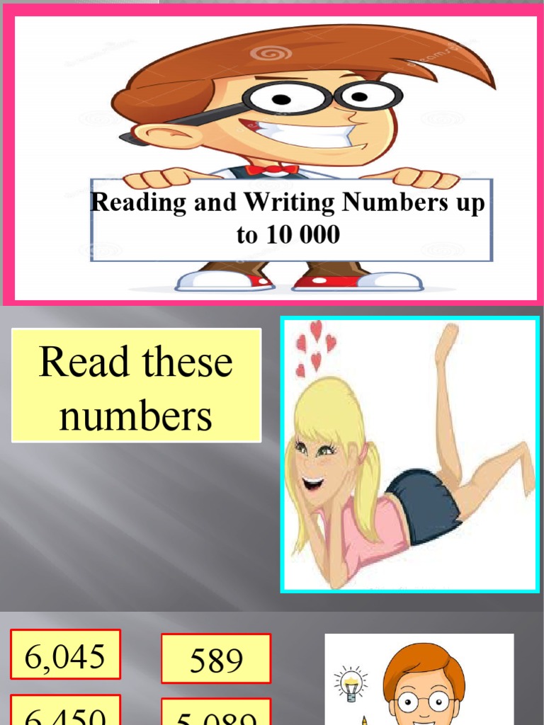 Reading Numbers Up to 10,000 | PDF | Mathematics | Notation