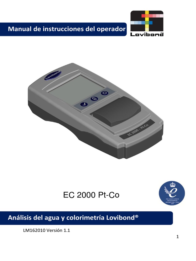 Manual de Ec 2000-Pt-Co | PDF | Usuario (informática) | Calibración