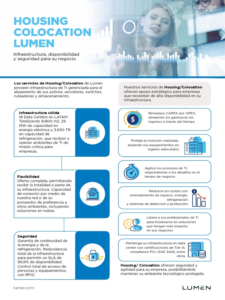 Lumen Housing Colocation Es | PDF | Servidor (Computación) | Tecnología de información y ...