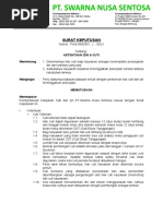 Prosedur Pembuatan Nomor Induk Karyawan (Nik) | PDF