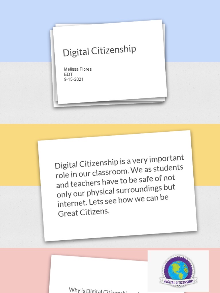 Hands On Activity Digital Citizen | PDF | Multimedia | Cyberspace