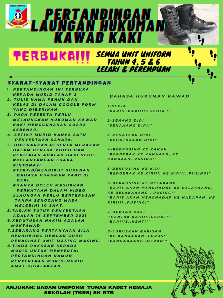 Pertandingan Laungan Hukuman Kawad Kaki | PDF