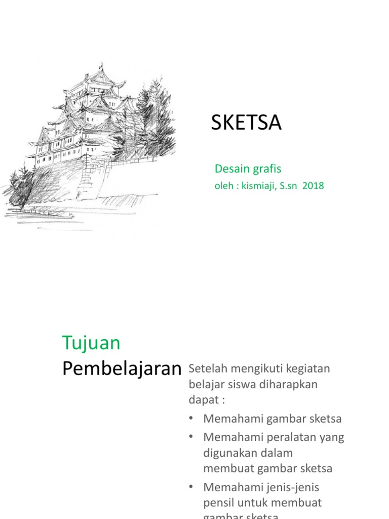 Sketsa: Teori dan Teknik Dasar | PDF