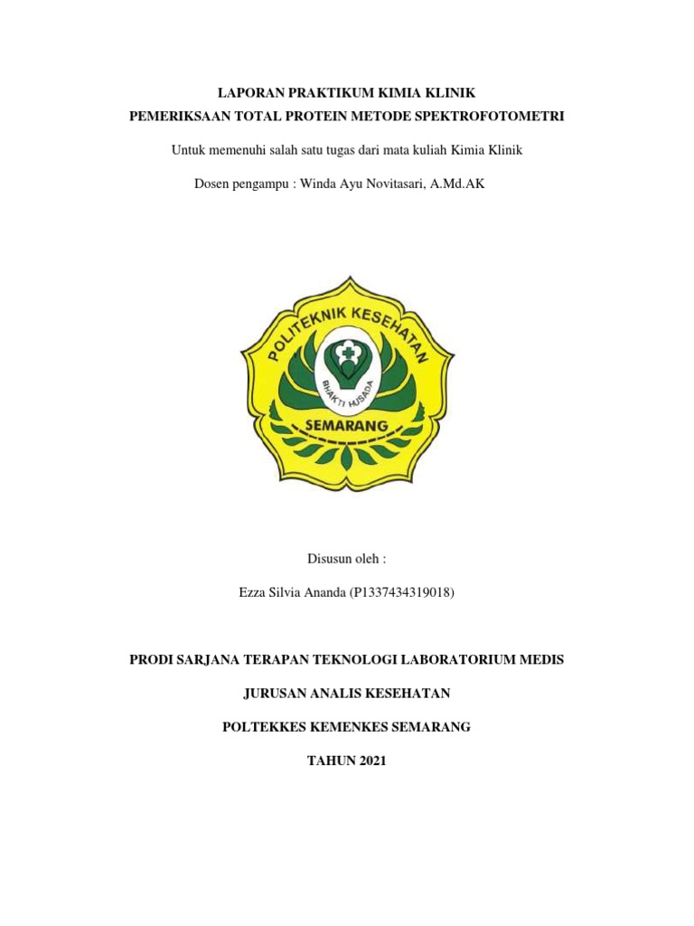 Ezza Silvia Ananda (Laprak Kimklin) . | PDF