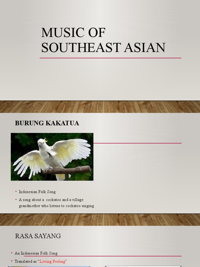 Southeast Asian Folk Music Overview | PDF | Art