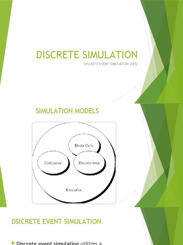 Discrete Simulation | PDF | Applied Mathematics | Mathematical And ...
