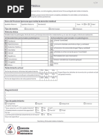 Formato Médico MetLife México | PDF | Cirugía | Hospital