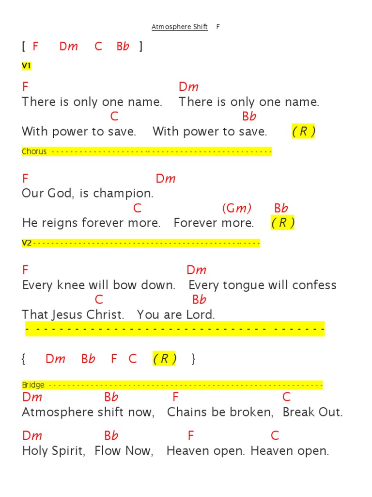 Atmosphere Shift F | PDF