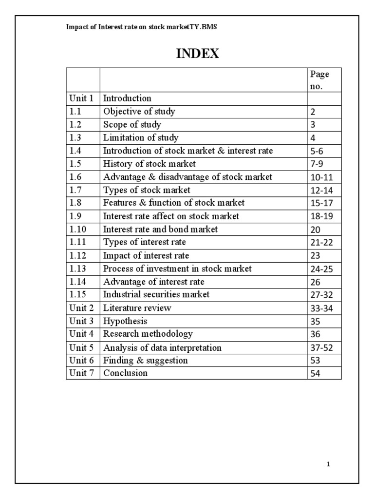 Final Project Tybms | PDF | Stocks | Securities (Finance)