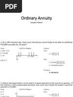 Annuity Due and Perpetuity Sample Problems | PDF | Personal Finance ...