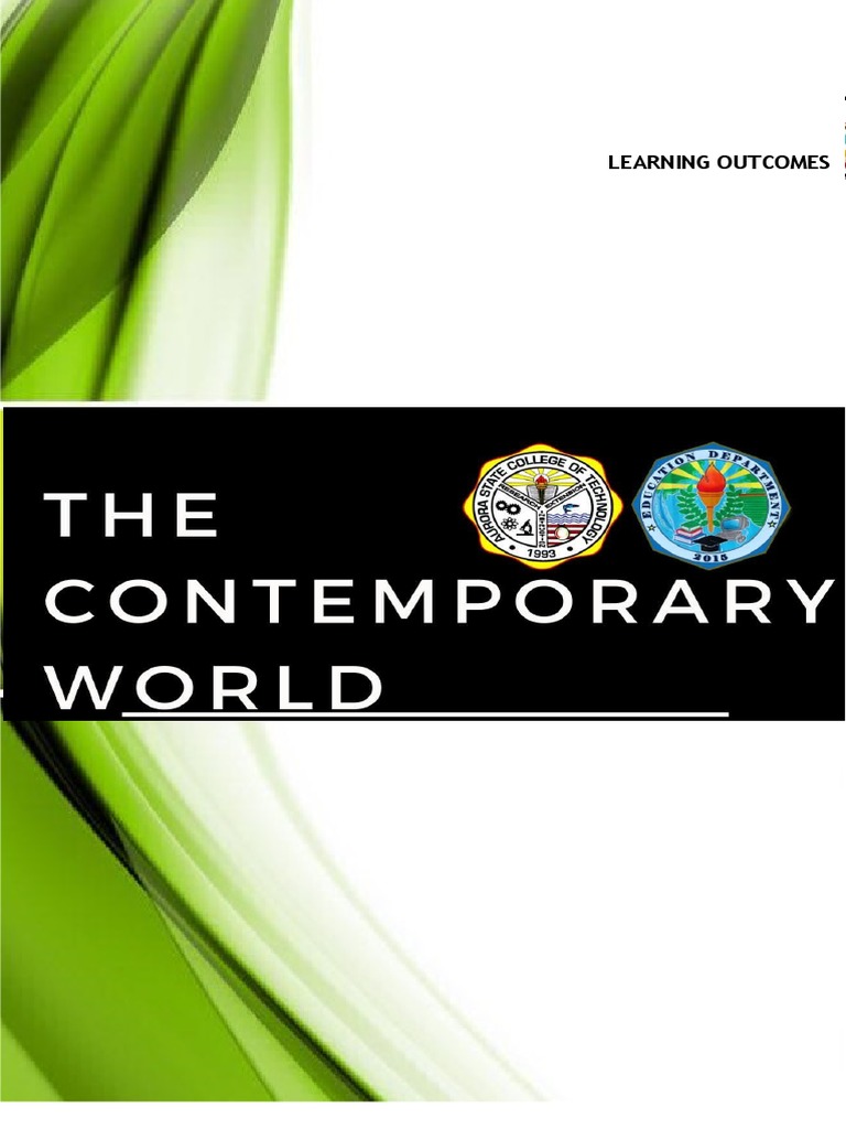 Learning Outcomes: Contemporary World (Ge 3) | Download Free PDF | Globalization | Cultural ...