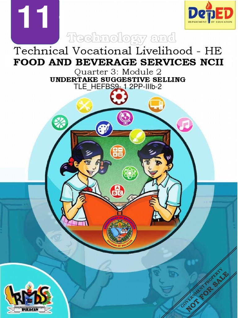 TVL HE FBS QUARTER 3 MODULE 2 Undertake Suggestive Selling | Download Free PDF | Menu | Waiting ...