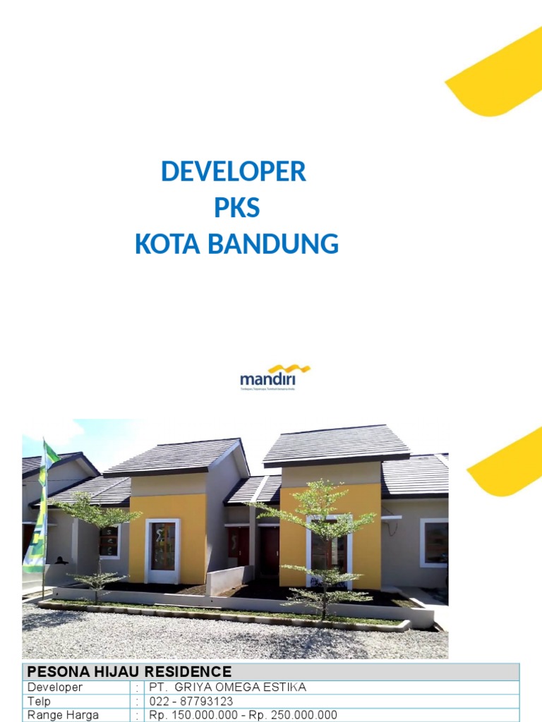Developer Kota Bandung | PDF | Bisnis | Teknologi & Rekayasa