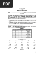 Token Test | PDF | Test (Assessment) | Tests