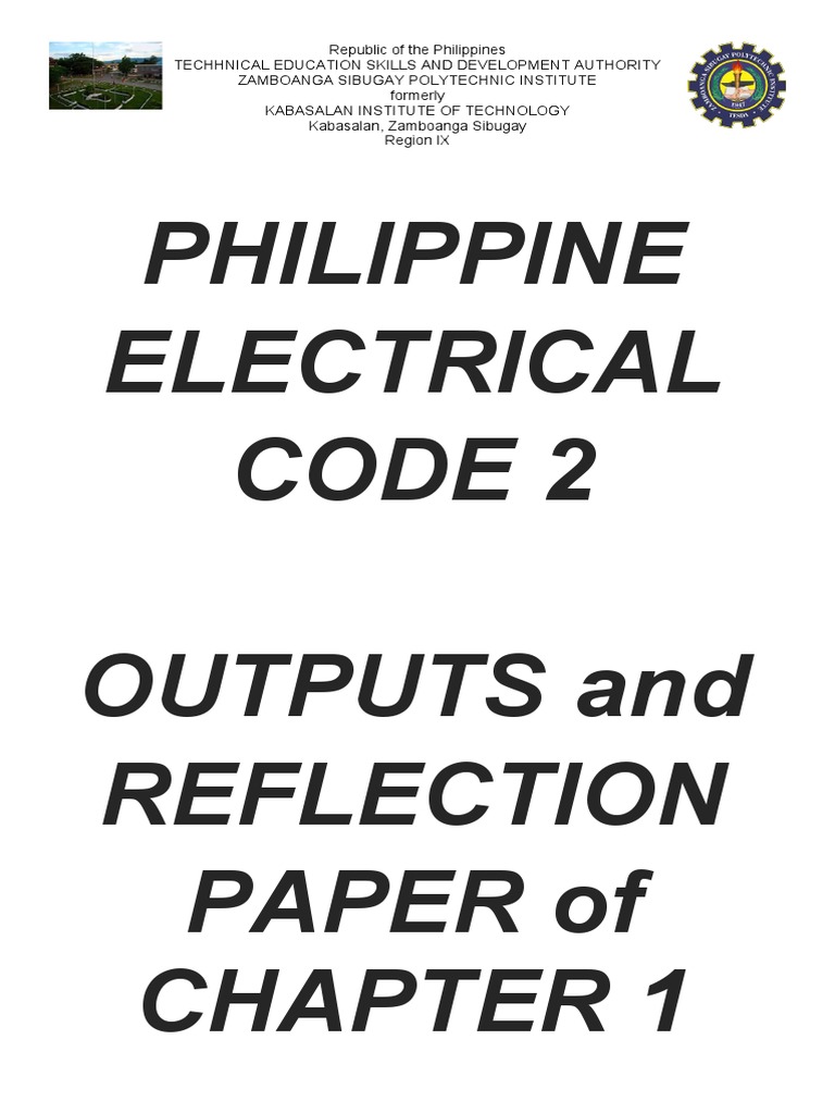 Philippine Electrical Code Chapter 1 | PDF | Electrical Wiring ...