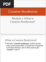 Creative Nonfiction: Grade 12 | PDF | Creative Nonfiction | Writers