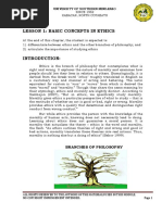 Chapter 1-The Ethical Dimension of Human Existence | PDF | Morality | Relativism