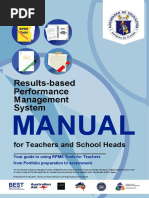 DepEd RPMSManual June 2018 | PDF | Educational Assessment | Learning